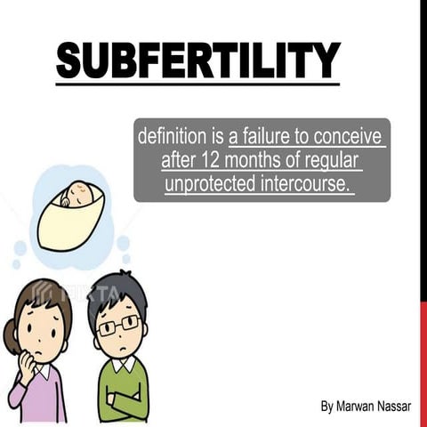 Subfertility/infertility | PPT