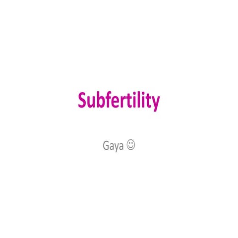 Subfertility.pptx