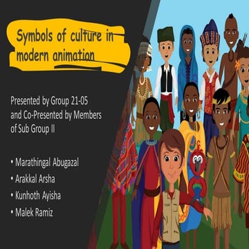 Symbols of Culture in modern animation | PDF