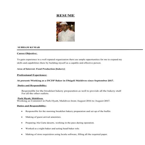 Subham resume (2) (1) | DOC