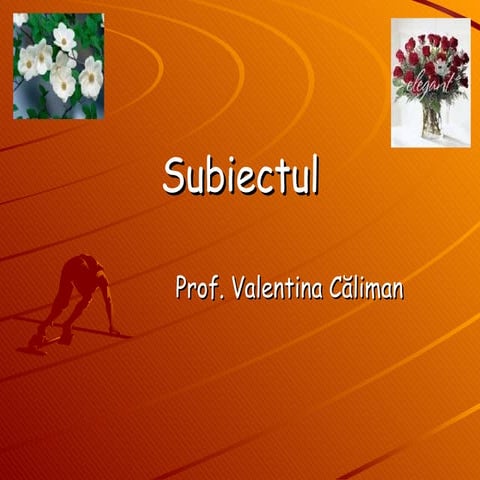 Subiectul | PPS
