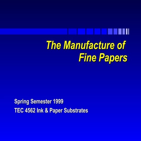 paper making | PPT