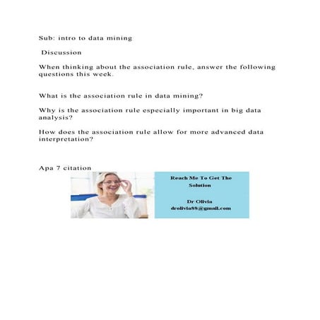 Sub intro to data mining DiscussionWhen thinking about the .docx