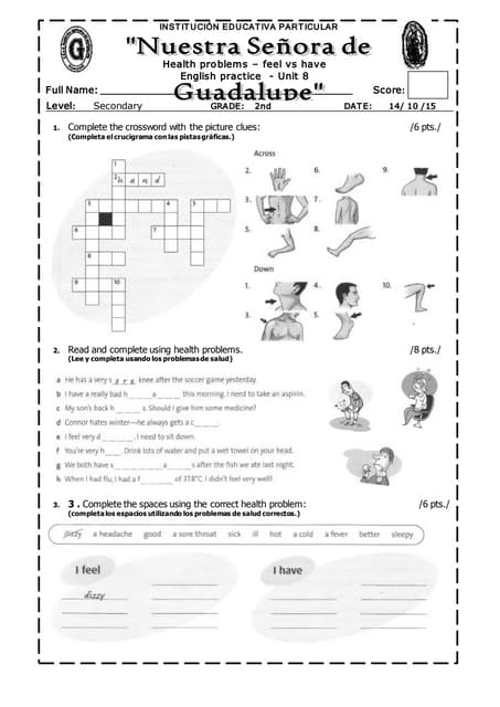 U8 possessive practice -1 ero | DOCX