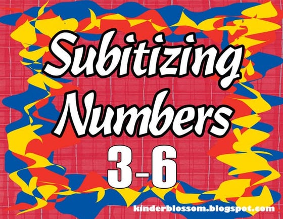 Subitizing Numbers 7-10 by KinderBlossoms | PPT