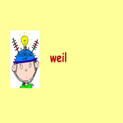 Subj and weil__ | PPT