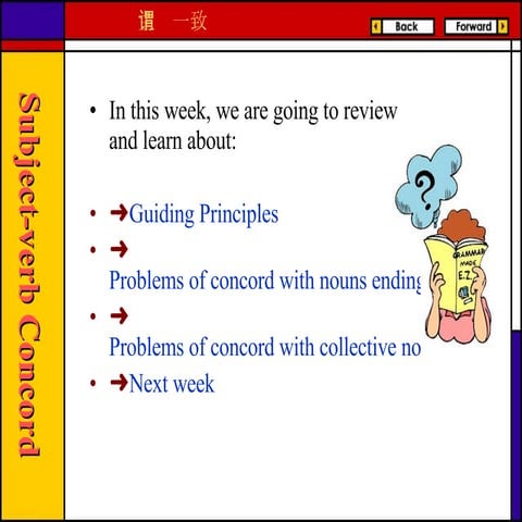 Subject Verb Concord | PPT