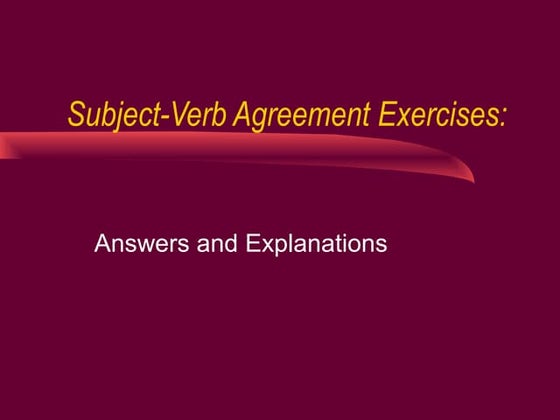 S V Agreement.Ppt