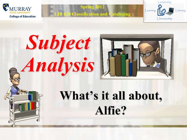 SEARS LIST OF SUBJECT HEADINGS (PRACTICE) | PPSX