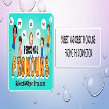 Subject & Object Pronouns - Antecedents.pdf