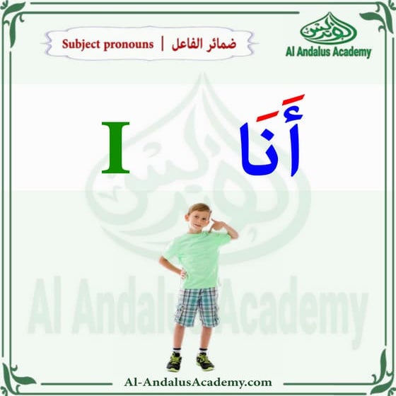 Subject pronouns in Arabic | PDF