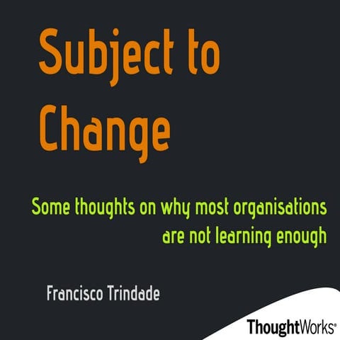 Subject to Change | PDF