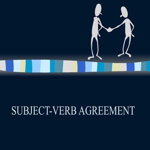subject verb agreement Grade 3 presentation. | PPT