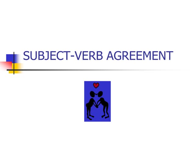 Grade 4 English: Subject-Verb Agreement.pptx