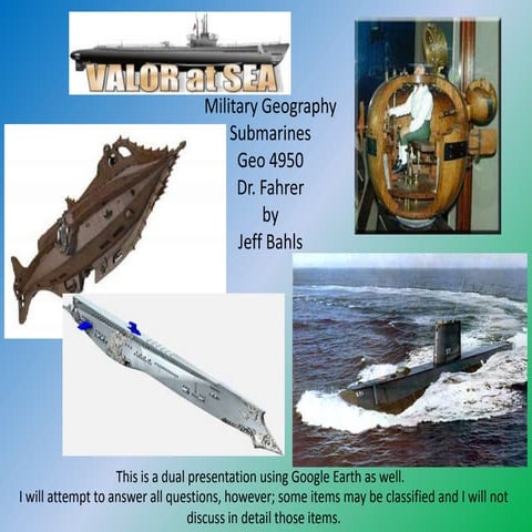Submarine Presentation Pwrpt | PPTX