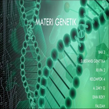 Sub Materi Genetik Manusia dan Hewan.pptx
