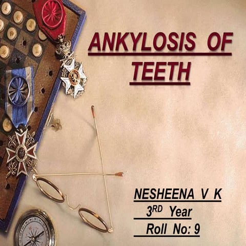 Submerged tooth | PPTX