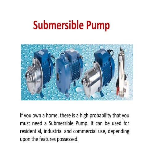 Well Pump | PPT