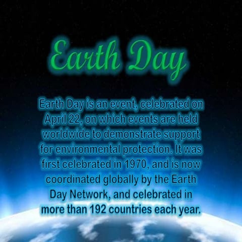 Earth Day presentation by Nikola and Vladislav | PPT