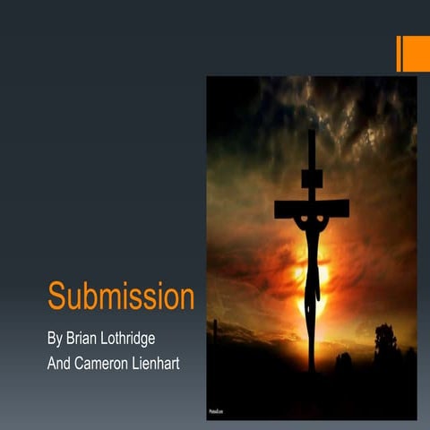 Church Sermon: Submission - Part 3 | PPTX