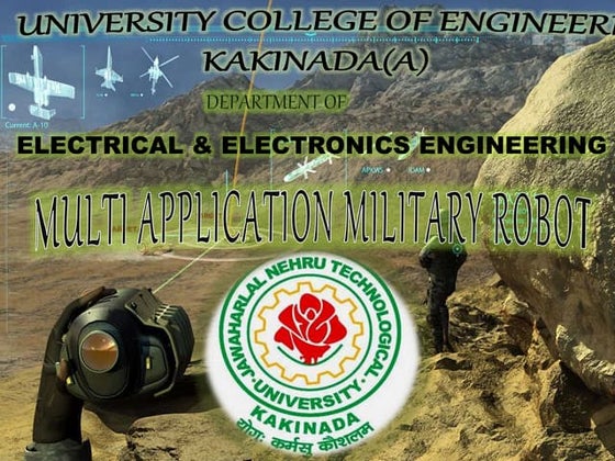 Irjet Wireless Multifunctional Robot For Military Applications Pdf