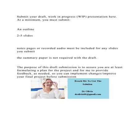 Submit your draft, work in progress (WIP) presentation here. At a m.docx