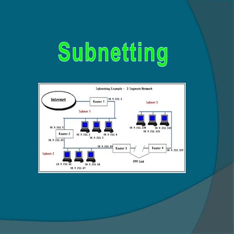 Subnetting | PPTX