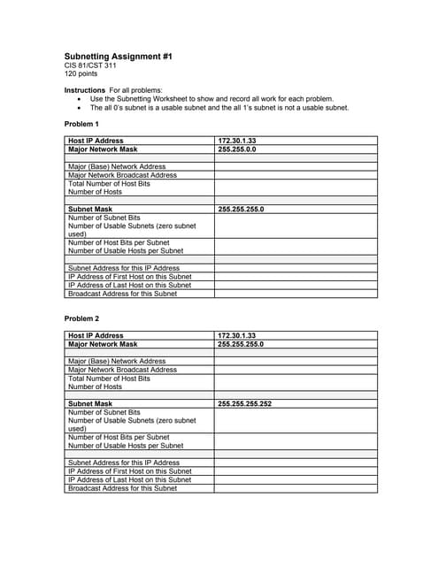 Subneting And Summarization | PDF