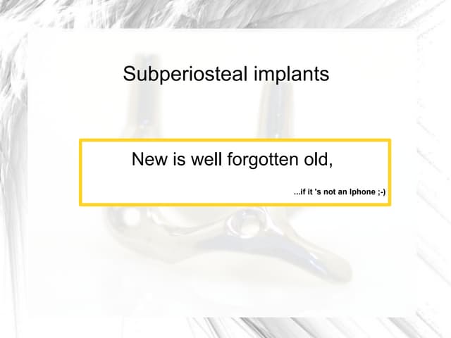 PATIENT SPECIFIC IMPLANTS.pptx