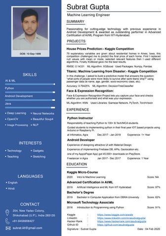 Mohit-Resume | PDF