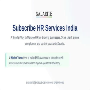 Subscribe HR Services India A Smarter Way to Manage HR for Growing ...