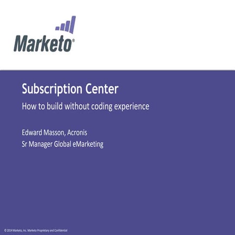 Subscription Center | PDF | Email | Internet