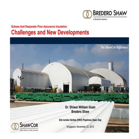 Subsea And Deepwater Flow Assurance Insulation Challenges And New ...