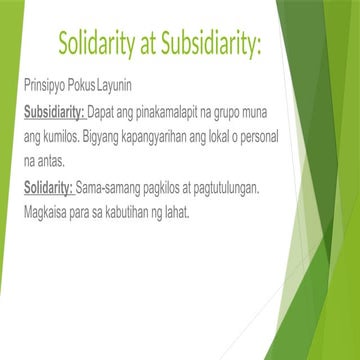 SUBSIDIARITY.pptxPRINSIPYO NG SUBSIDIARITY | PPTX