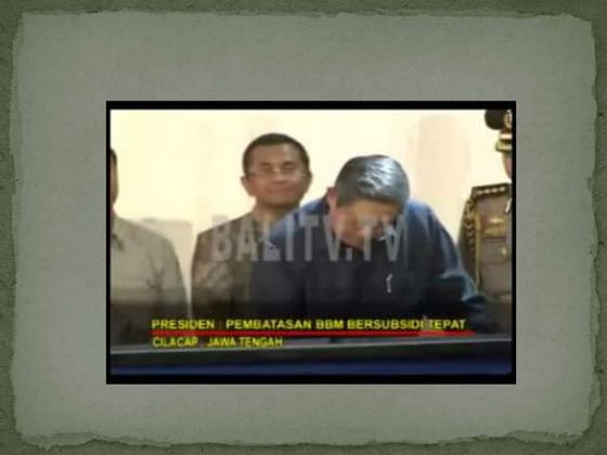 Briefing Note & Rekomendasi Subsidi Bbm | PDF