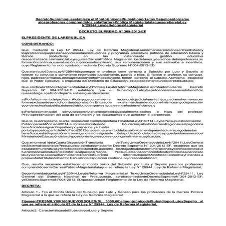 Subsidio por luto y sepelio | DOCX