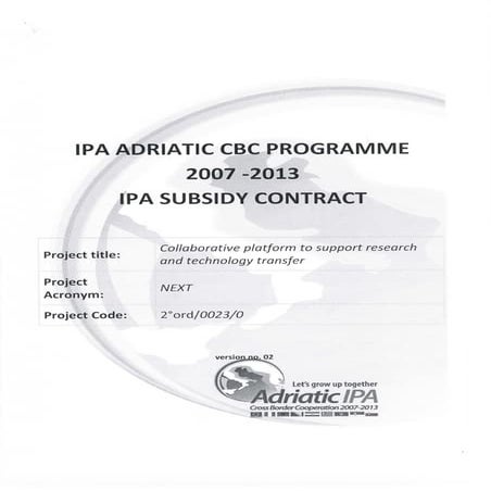 Funding Allocation Letter MA_Next Project | PDF