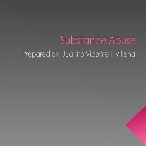 substance abuse | PPT