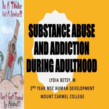 Substance Abuse: Grade 7 | PPTX