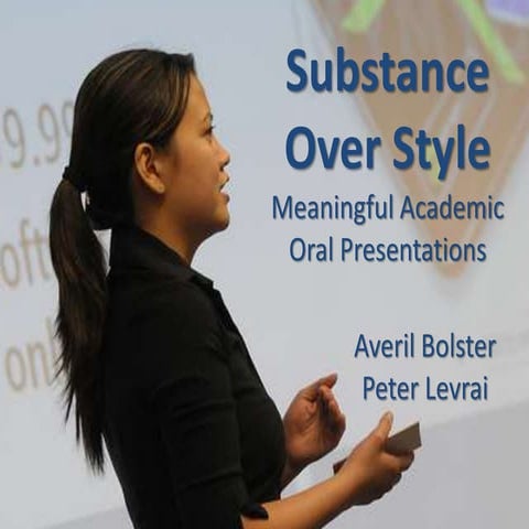 Setting the stage for student collaboration - Peter Levrai & Averil ...