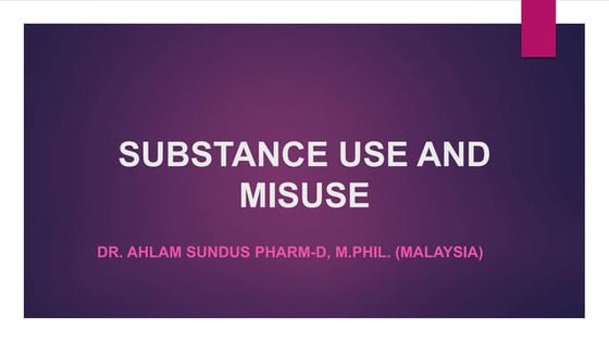 CONTROL OF DRUG ABUSE AND MISUSE LEC 1 TO UPLOAD.pptx