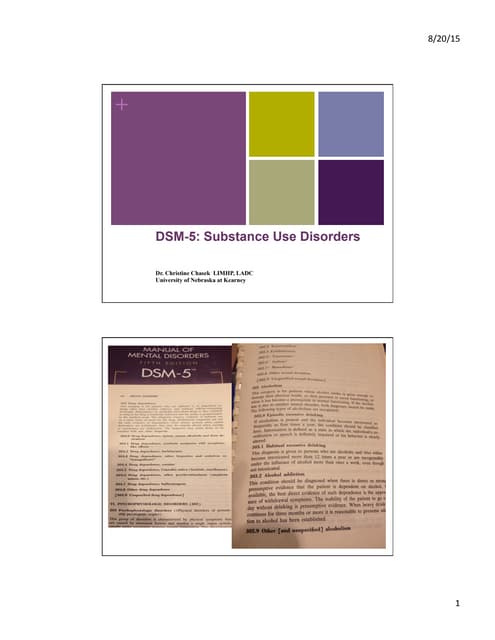 Dsm 5 Substance Use Disorder Schizophrenic Bipolar And Depression Pdf