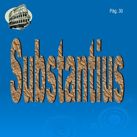Substantius | PPT