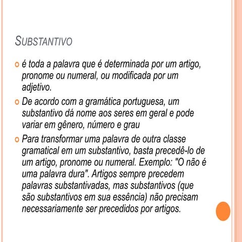 Substantivos | PPT