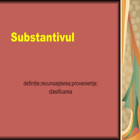 Substantivul iac | PPT