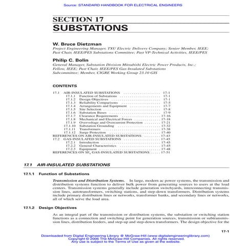 Construction manual for sub stations | PDF