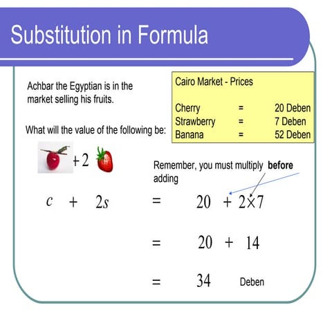 Substitution | PPT