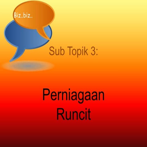 Sub topik 3 | PPTX