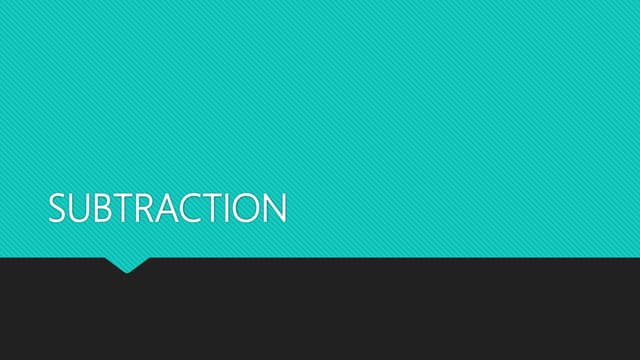 Inverse Relationship Between Addition And Subtraction Pptx