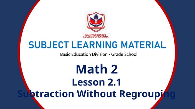 GRADE 2 MATH SUBTRACTION 03- 27-23.pptx